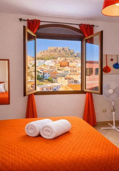 Castelsardo - View Of The Castle - Beautiful View Sardinia Near Castle And Beach - Castelsardo