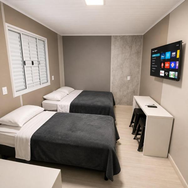 Loft Lux 11 Centro (Tv Smart, Ar Condicionado…) - Chapecó