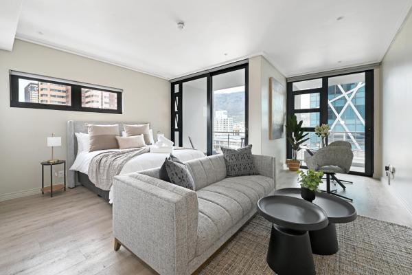 Willow -Elegant Corner 1br On Bree St With City & Mountain Views - Camps Bay