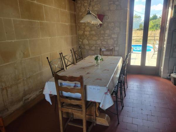 Gîte, Longère Sympa Et Tranquille Du Xiiième Siècle Avec Piscine - 상트르