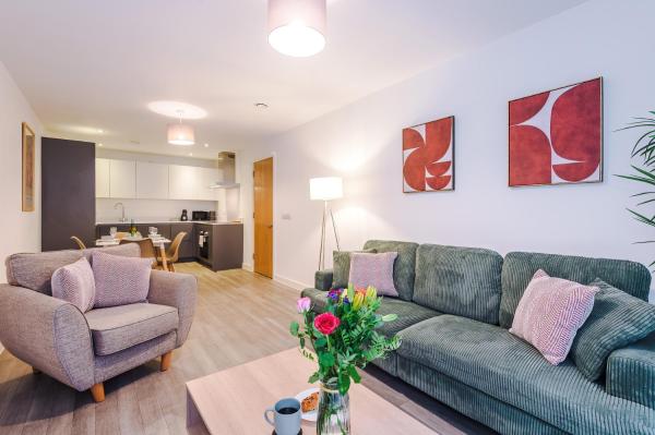 2-bed Flat With Free Parking And Private Balcony - イギリス マンチェスター