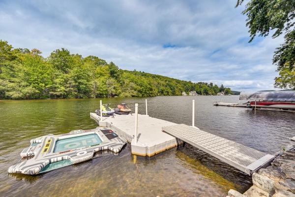 Winsted Lakefront Escape: Dock & Fire Pit - Barkhamsted Reservoir, CT