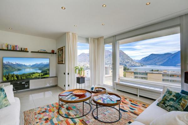 Panoramic Lugano Loft 8min Walk To Center - Happy Rentals - Lugano