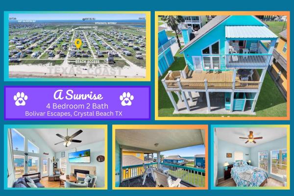 A Sunrise Property Home - Crystal Beach, TX