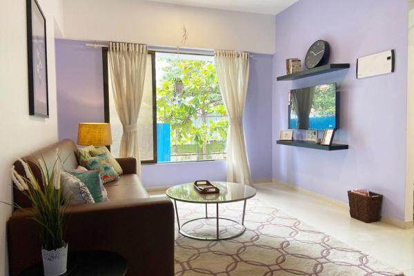 Airy 1 Bed 2 Bath In Bandra Area Wifi - 1 By Connekthomes - Mumbai