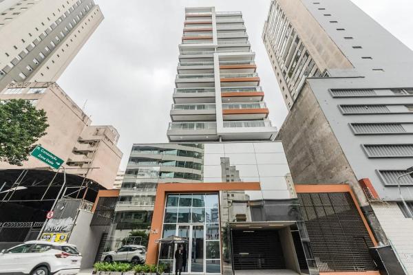 Stayhome Vip Augusta - Piscina Aquecida - Academia - Lavanderia - Sala Coworking - Varanda - Mini Mercado - São Paulo
