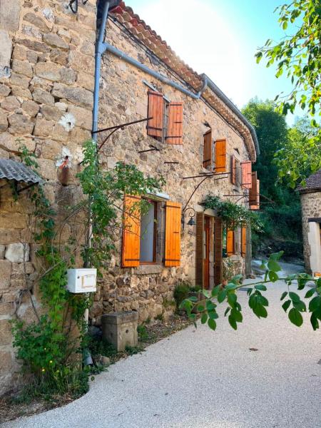 La Forge, Ardeche, Südfrankreich, Steinhaus, Naturnah - Thueyts