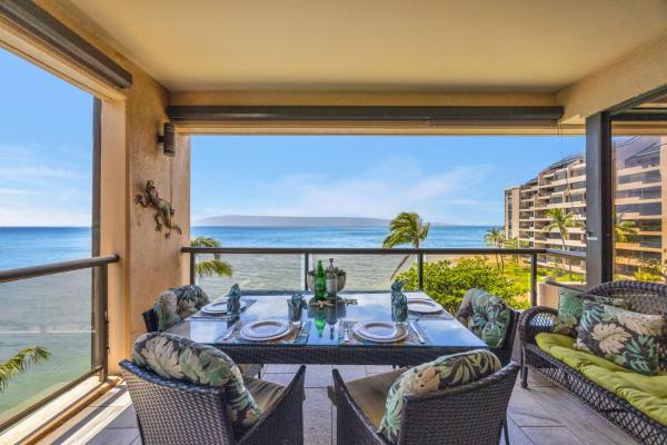Direct Oceanfront Corner 2br With Panoramic Views -Sands Of Kahana 243 - Kapalua, HI