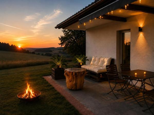 Ebenerdiges Ferienhaus Auf 24000 Qm Mit Sauna, Weitblick & Terrassen - Naturzentral - Frankenberg (Eder)