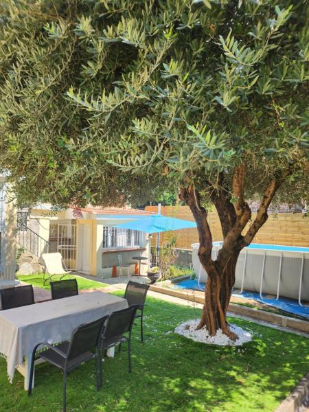Pretty And Comfortable Outbuilding With Swimming Pool And Garden - Menton