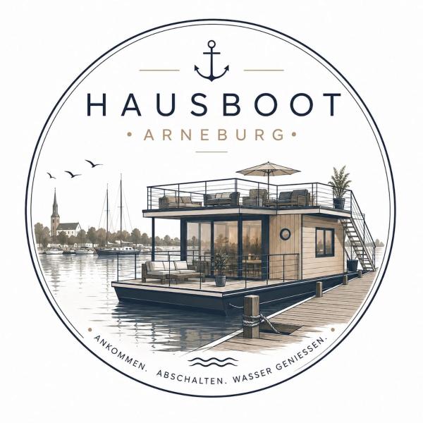 Hausboot Arneburg Mit Sonnendeck - Sachsen-Anhalt