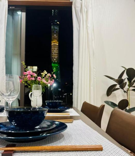 Oshiage Sky House Near Skytree Asakusa Akihabara 2-story Japanese-style Detached House 3 Bedrooms 1 Living Room 2 Bathrooms Suitable For Families And Groups - 긴자