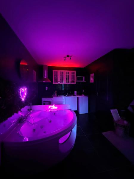 Le Eden Secret - Limitless - Jacuzzi, Sauna Et Miroir Au Plafond - Mantes-la-Jolie