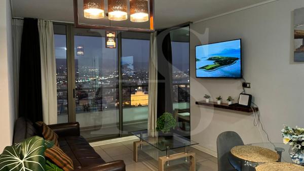 Característico Departamento 2 Habitaciones, Capacidad 4 Y 5 Personas, Excelente Vista De La Ciudad Y Mar - Antofagasta, Chile