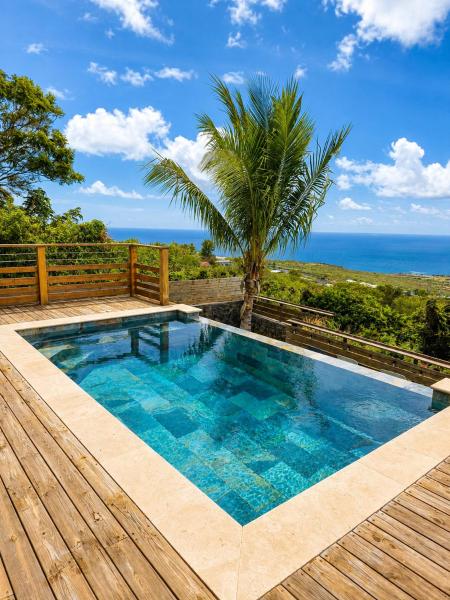 Villa Ti Coco - Vue Océan - Calme, Piscine à Débordement & Proche Plage Saint-leu - Saint-Leu