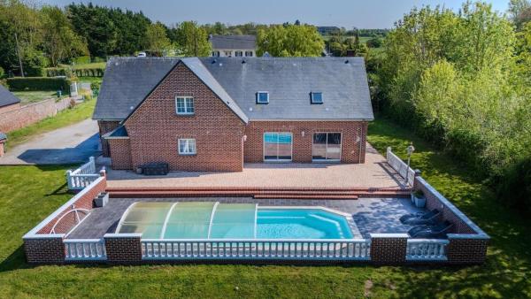 Villa 8 Personnes 4 Chambres Avec Piscine Au Coeur De La Baie De Somme - Plage du Bois de Cise