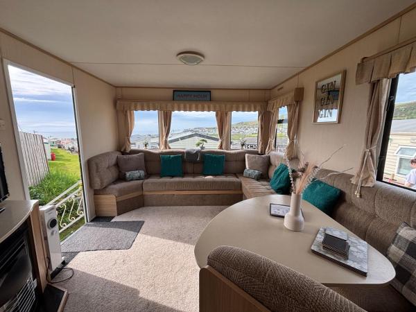 Welsh Seaview Stay 3 Bed Caravan By Pool, Club And Beach - Borth