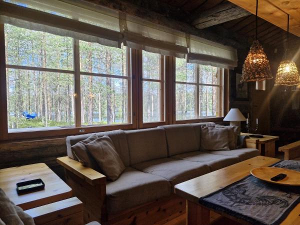 Tranquil Log Villa With Lake View With Private Sauna - Ruka