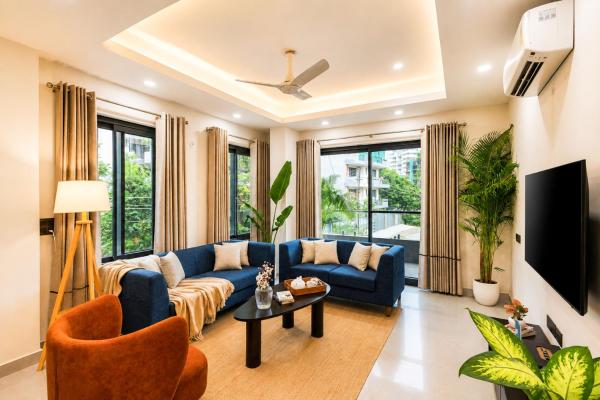 The Golf Course Residency By Blue Kite , 3 Bhk Apartments With Fully Equipped Kitchen & Caretaker - Gurugram