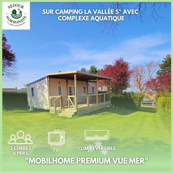 Séjour Normandie - Houlgate - Mobilhome Confort 3ch-6p Avec Clim Et Tv - Camping 5 éToiles - H235 - Dives-sur-Mer