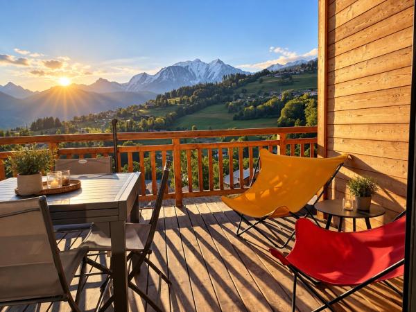 Mountain View, Center Of Combloux, Balcony - Sallanches