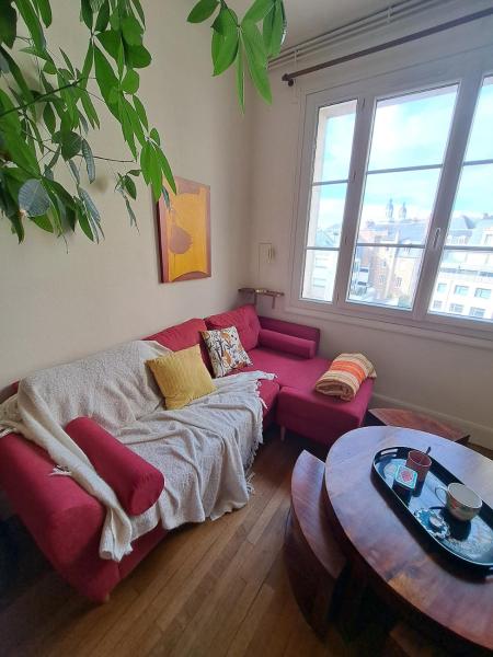Appartement Bohème à 2 Minutes Du Liberté - Rennes
