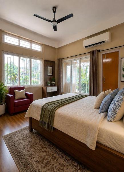 Advika Homestay 2bhk Ac With Kitchen, Balcony & Terrace - Guwahati