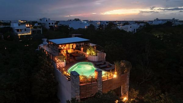 Fantastic 6br Luxury Penthouse Villa 12ppl Rooftop Pool & Bathtub - Tulum