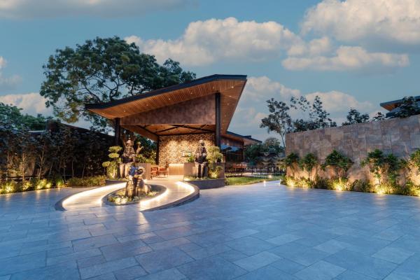 Elivaas Signature Nila Forrest Timber Cottage With Private Pool, Sun Deck, Private Living Area & Landscaped Garden With Restaurant - Mahabalipuram