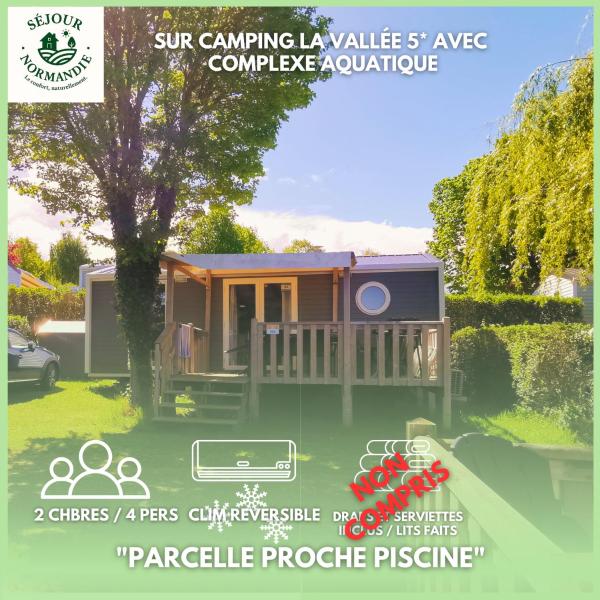 Séjour Normandie - Houlgate - Mobilhome Premium 2ch-4p Avec Clim, Wifi Et Tv - Camping 5 éToiles - H156 - Villers-sur-Mer
