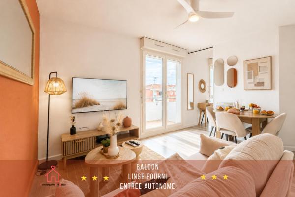 "Cozy Nest" Arrivée Autonome - Linge Fourni - Blagnac