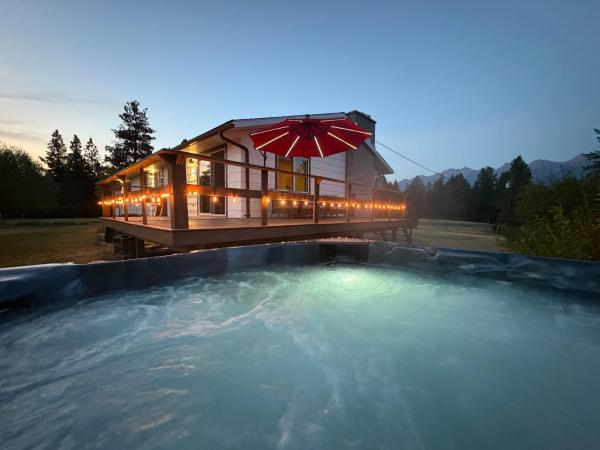 Pine & Peak Hot Tub Private Lake 19 Acres Near Cranbrook - Kootenay River