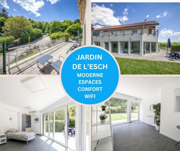 Gite Familial - Le Jardin De L'esch - Espace Nature Moderne & Confort - Jardin Et Terrasse - Clim Parking Wifi - Elite Premium Properties Services - Pont-à-Mousson