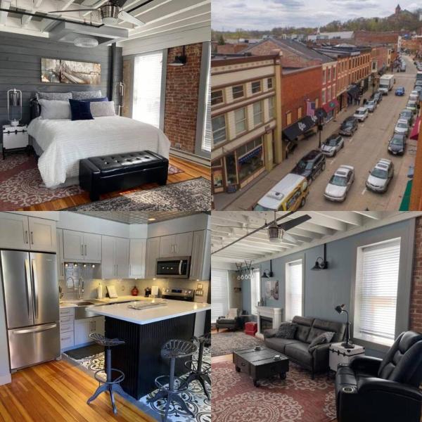 Suite Victory #1 On Main St W/ Reserved Parking - Galena, IL