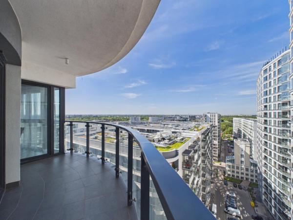 Kasprzaka 29 Panoramic City View With Ac & Parking By Solarento - Varsovia