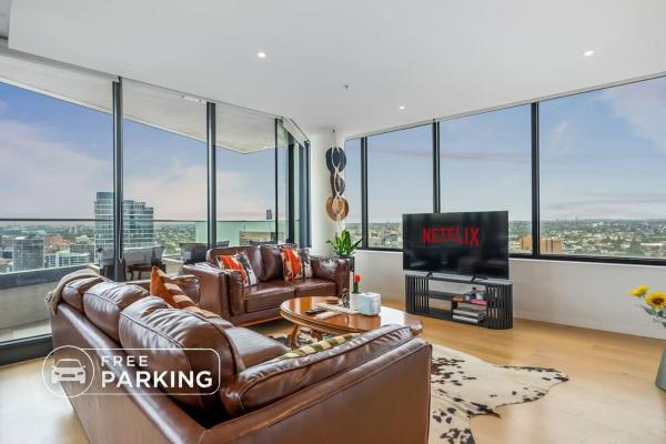 High-floor St Kilda - Free Parking, Ny Fireworks - St Kilda