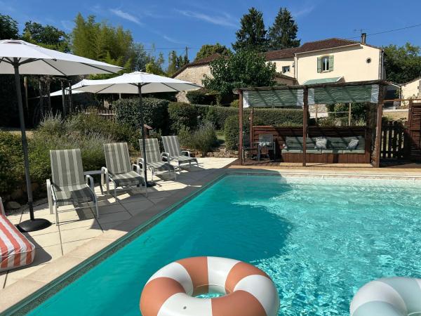 Gite La Terrasse - Private Pool - Lot