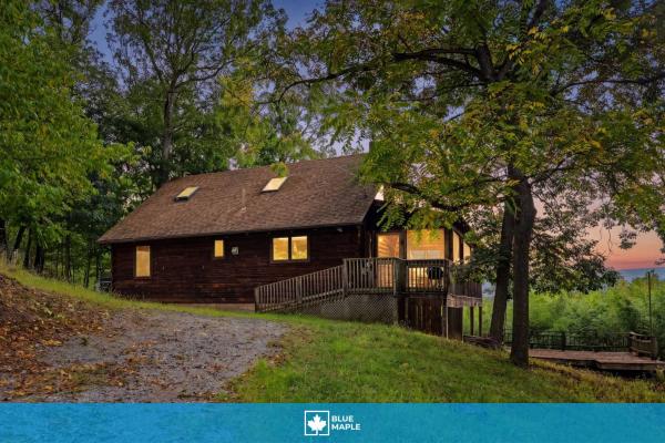 Real Log Cabin W Stunning Shenandoah Views - Shenandoah National Park