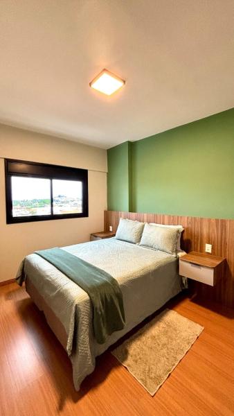 Apt Jade Central Com Garagem E Piscina - Pouso Alegre