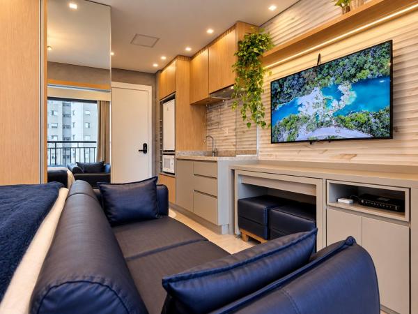 1209 Studio Com Cama Queen E Solteiro Em Moema - Moema