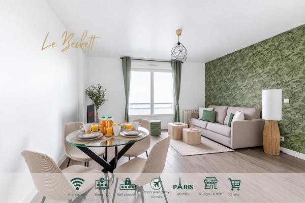 Le Beckett - T2 Rénové - Orly-min-antonypôle - Clamart