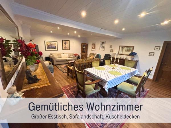 Eifelruhe 2 - Komfortable Ferienunterkunft Für Bis Zu 10 Gäste Mit 4 Schlafzimmern, Großer Küche Und Genug Parkplätzen - Ideal Für Gruppen Und Familien, Hunde Zulässig - Nationalpark Eifel
