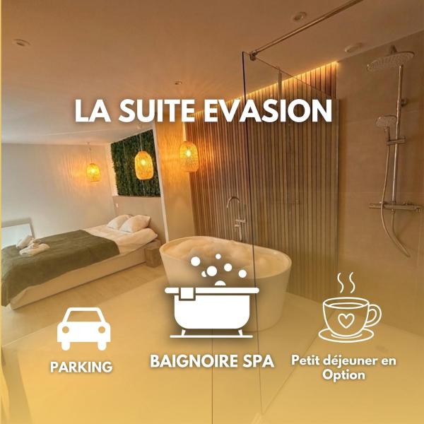 La Suite Evasion Et Sa Terrasse - Luxeuil-les-Bains