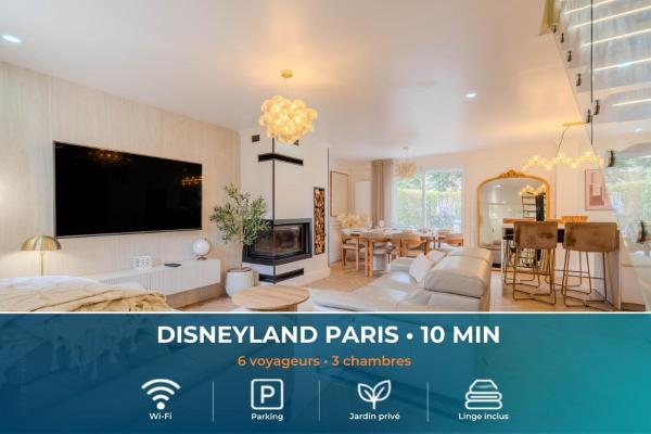 Villa Fakarava, 6 Pers 10 Min Disneyland Paris - Disneyland Paris