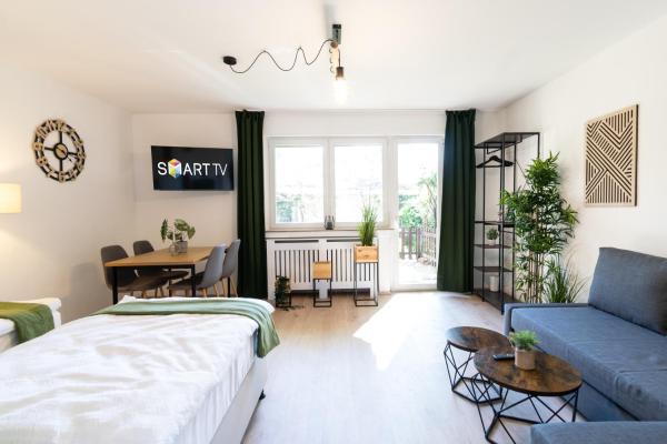 Easycity 1b Top Location Apartment For 4 With Terrace - ドイツ エッセン