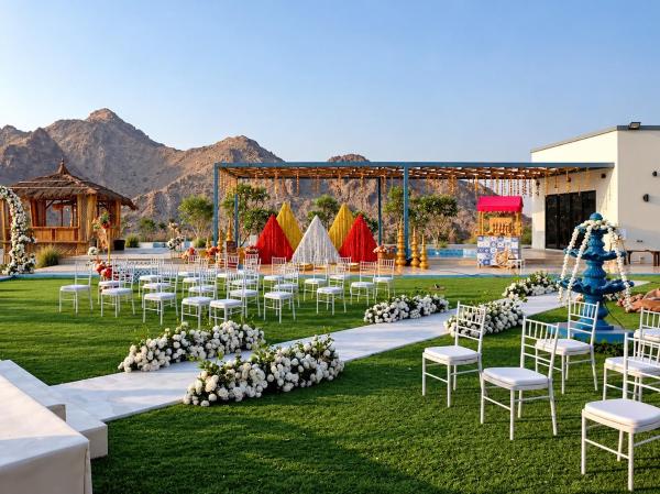 Dirat Al Ghazal 1 Private Pool - Deer - Mountains - United Arab Emirates