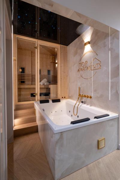 Apartament Z Jacuzzi I Sauną, Parking, Centrum Katowic, 19 Piętro, Top Apartments - Zabrska - Katowice