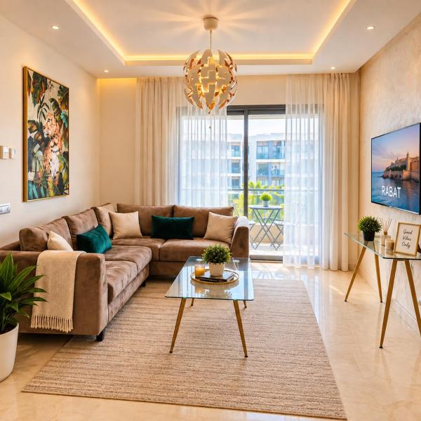 Très Bel Appartement Bien Situé Hayriad - Rabat