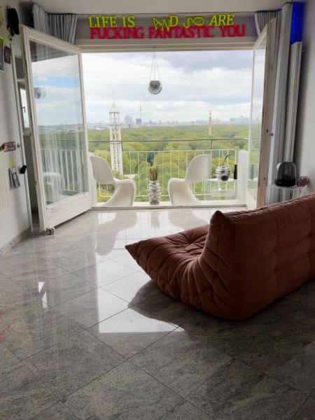 Panoramic Berlin Skyline 16th Floor Design Studio - Berlin Central Station