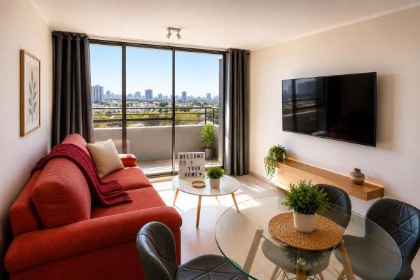 Apartment In Downtown Santiago, 3 Beds, 5 Adults - Quilicura